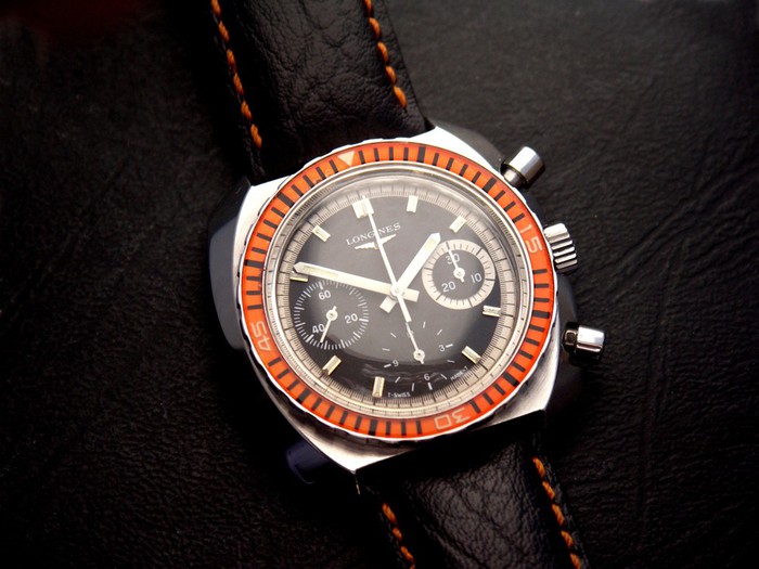 Longines - Chronograph - Orange - Valjoux 72.6